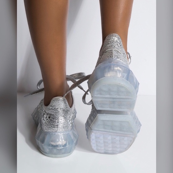 Shoes | Platinum Diamond Sneaker | Poshmark